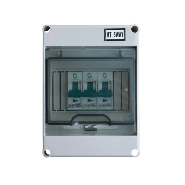 120V AC Miniature Breaker Box - 2 Circuits - EXPLORIST.life