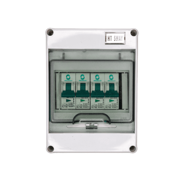 120V AC Miniature Breaker Box - 3 Circuits - EXPLORIST.life