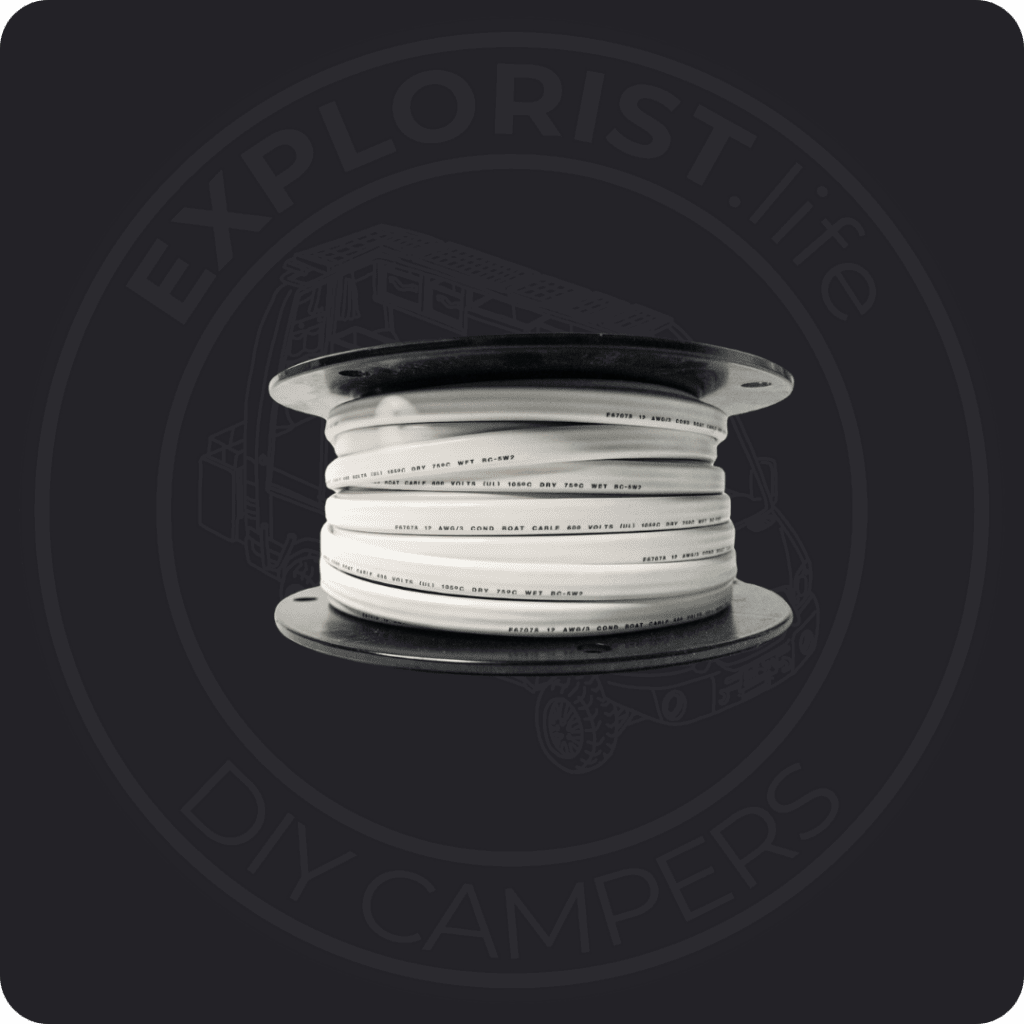 12/3 AWG TRIPLEX MARINE WIRE - 100' SPOOL - EXPLORIST.life