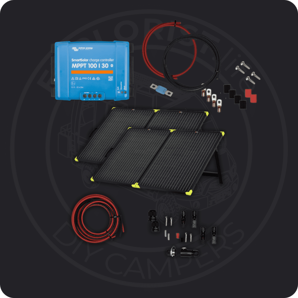 400W Briefcase Ground Deploy Solar Charging Kit - EXPLORIST.life