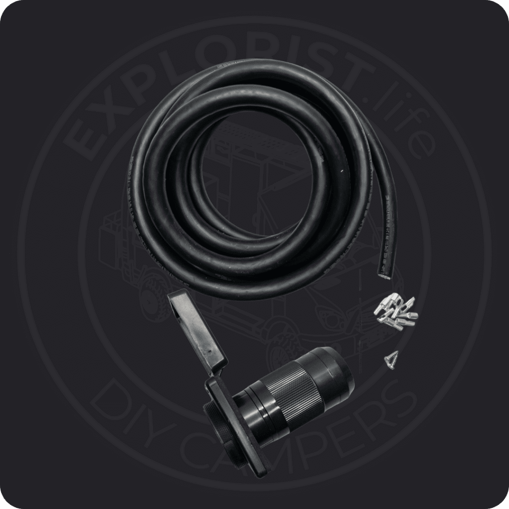 50 Amp Shore Power Wiring Kit – Black Inlet - EXPLORIST.life