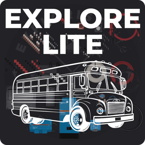 Skoolie Electrical System Wiring Kit - 2k Inverter