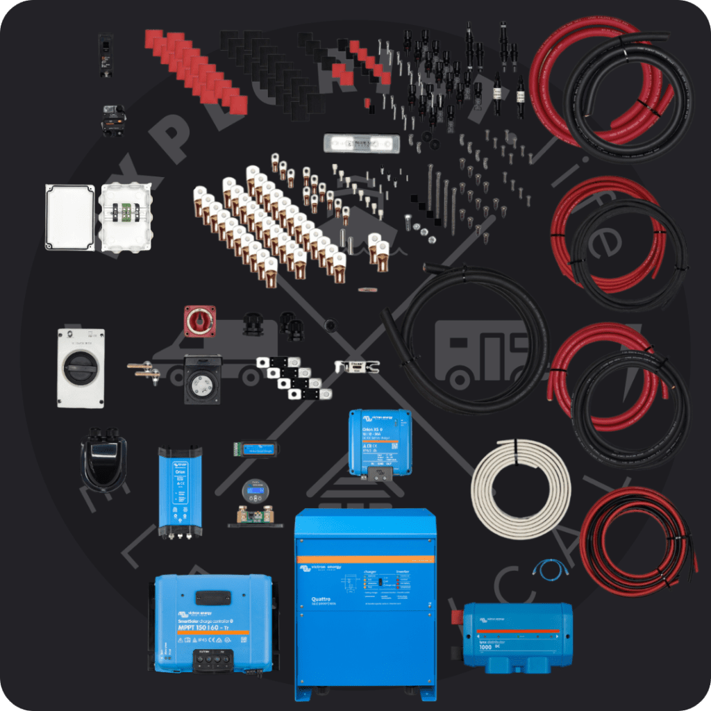 30A Motorhome Electrical System Wiring Kit - 5k Inverter