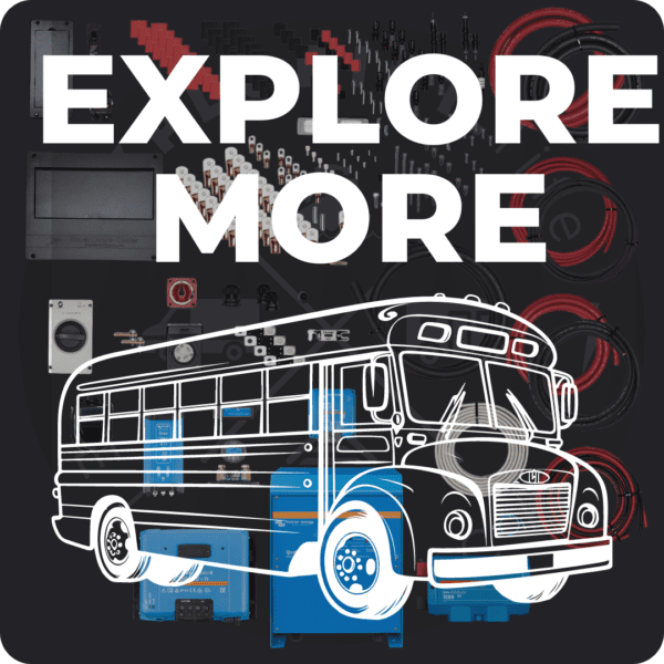 Skoolie Electrical System Wiring Kit - 5k Inverter