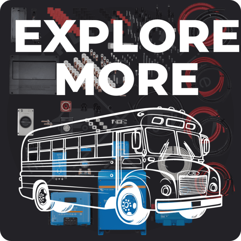 Skoolie Electrical System Wiring Kit - 5k Inverter