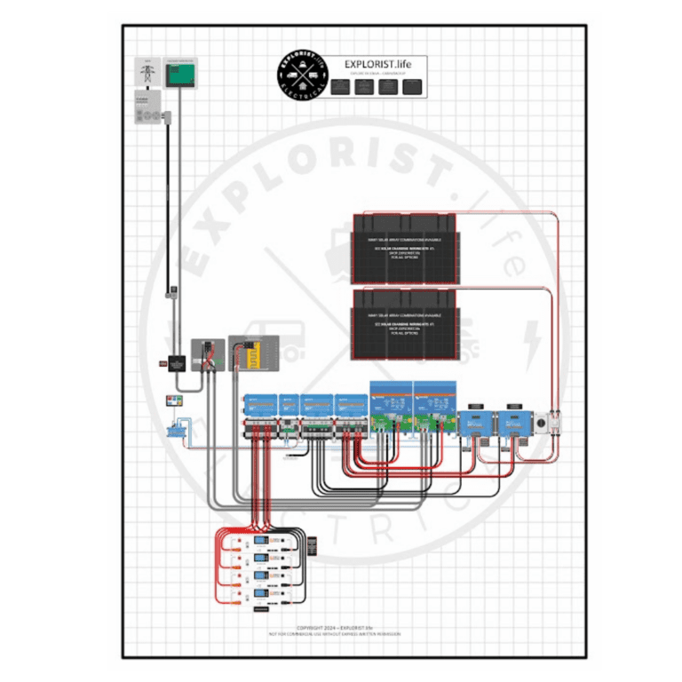 EXPLORE XX 10kVA OFF-GRID CABIN 48V WIRING DIAGRAM - EXPLORIST.life