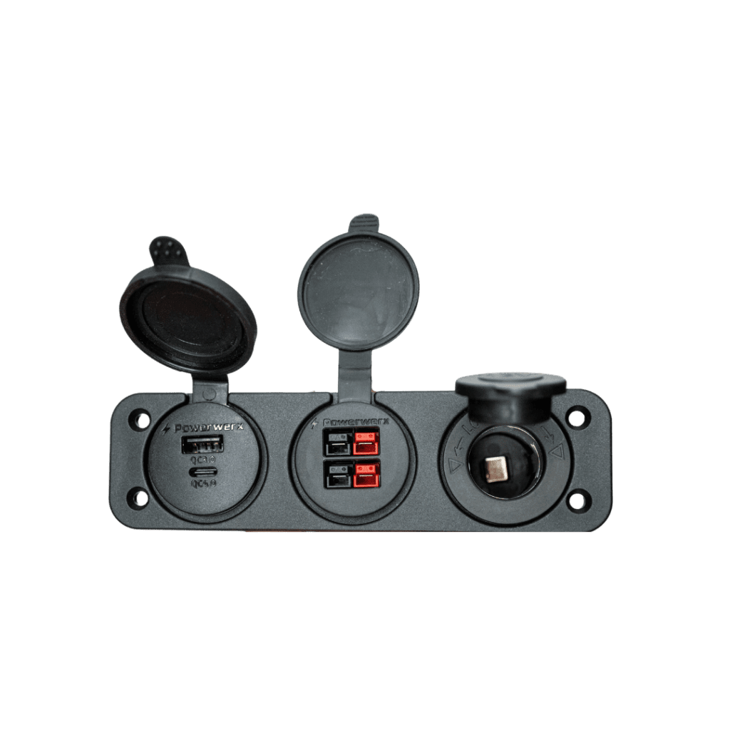 Powerwerx Three Hole Panel Mounting Plate - EXPLORIST.life