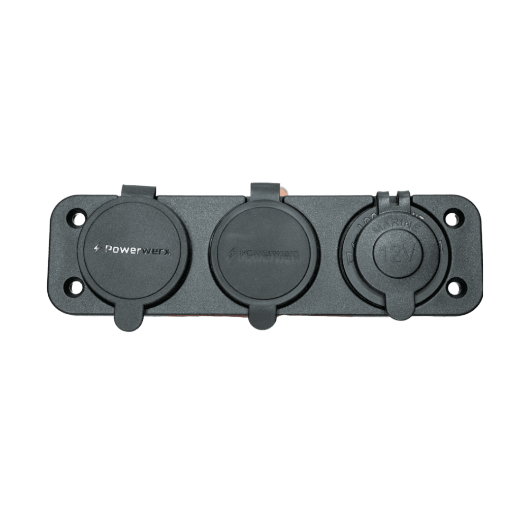 Powerwerx Three Hole Panel Mounting Plate - EXPLORIST.life
