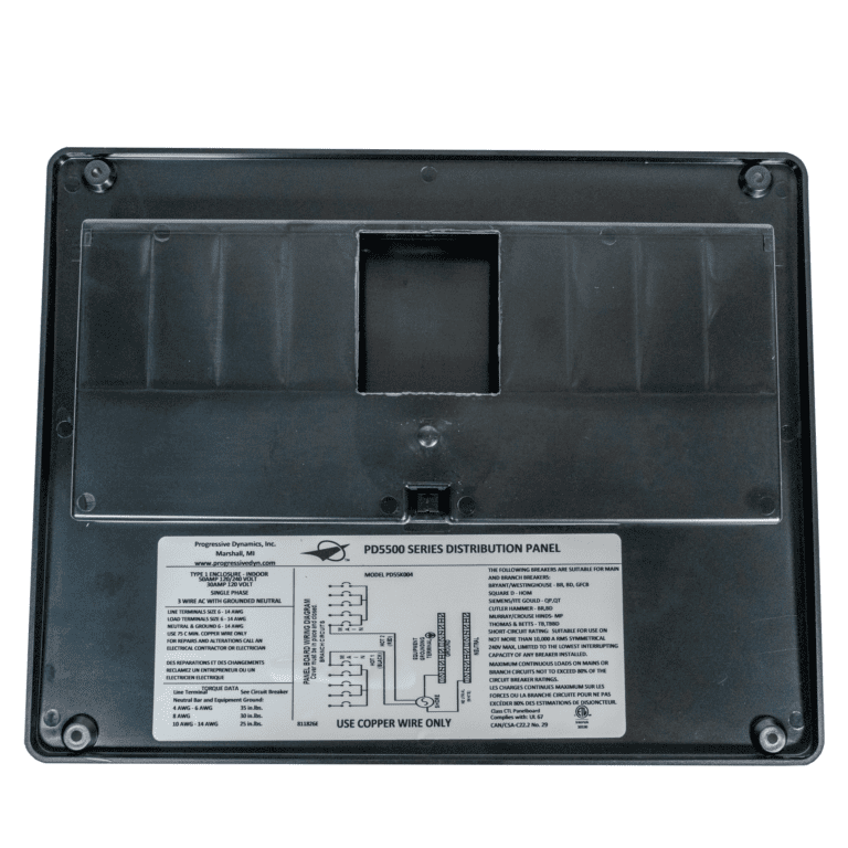 120V AC Distribution Panel - 8/16 Circuits - EXPLORIST.life
